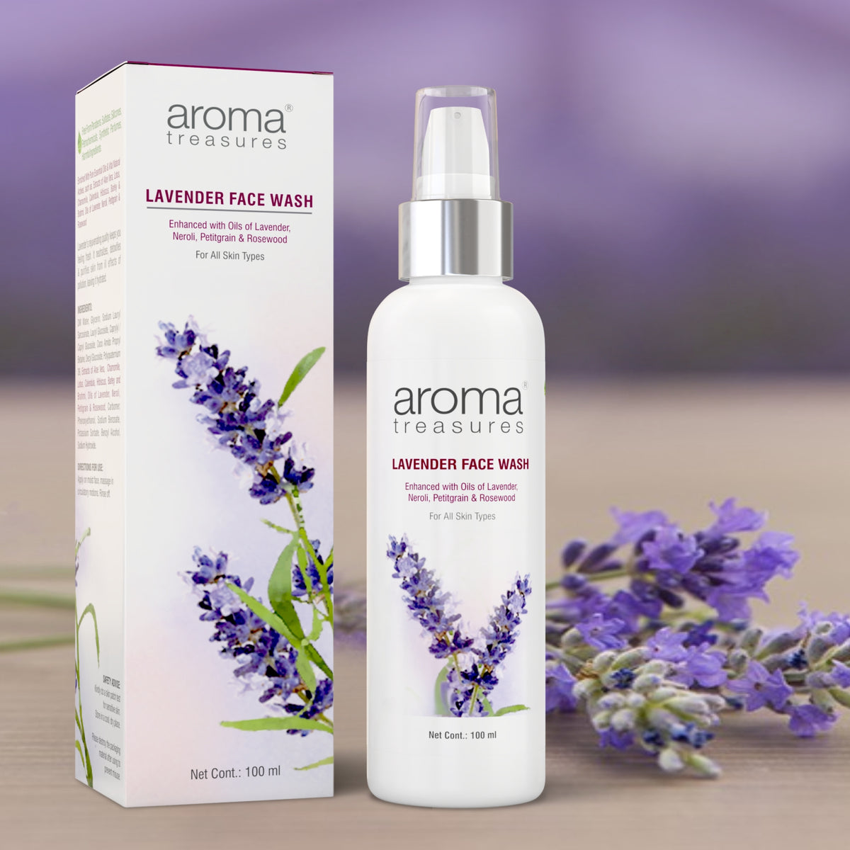 5 Benefits of Lavender Face Wash – AromaTreasures.com