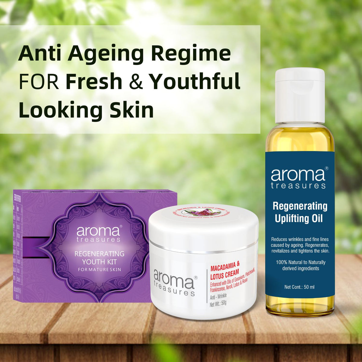 Best Anti Ageing Regime For Fresh & Youthful Looking Skin - Aroma ...