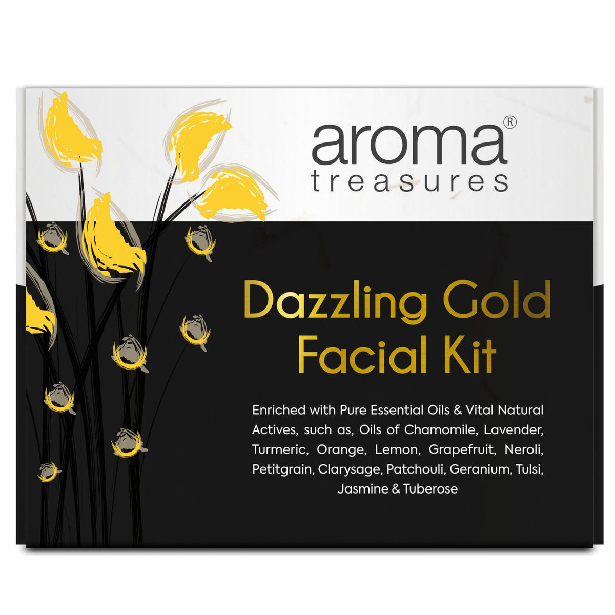 Buy Natural Aroma Treasures Dazzling Gold Facial Kit Online ...