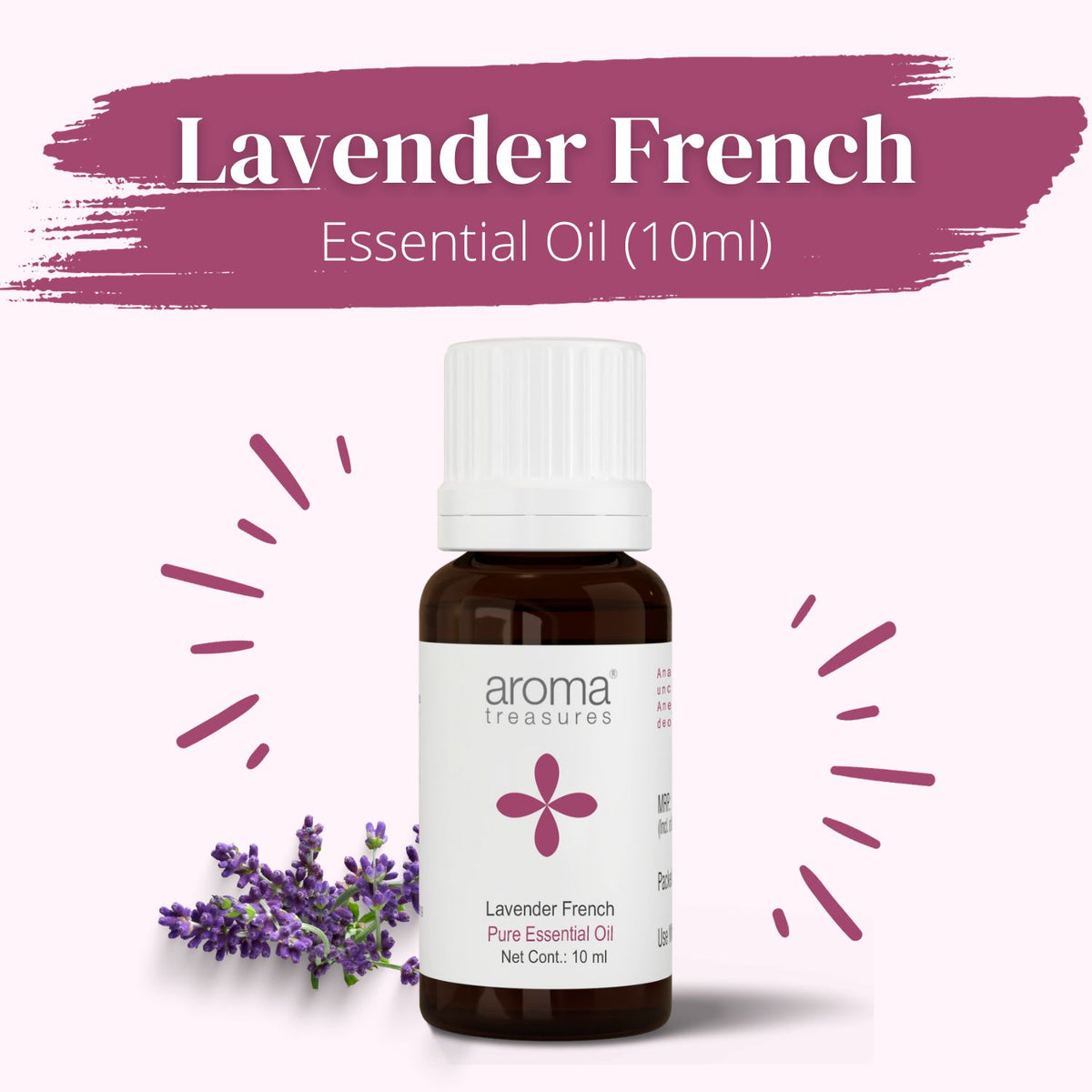 Buy Pure Lavender French Essential Oil – AromaTreasures.com