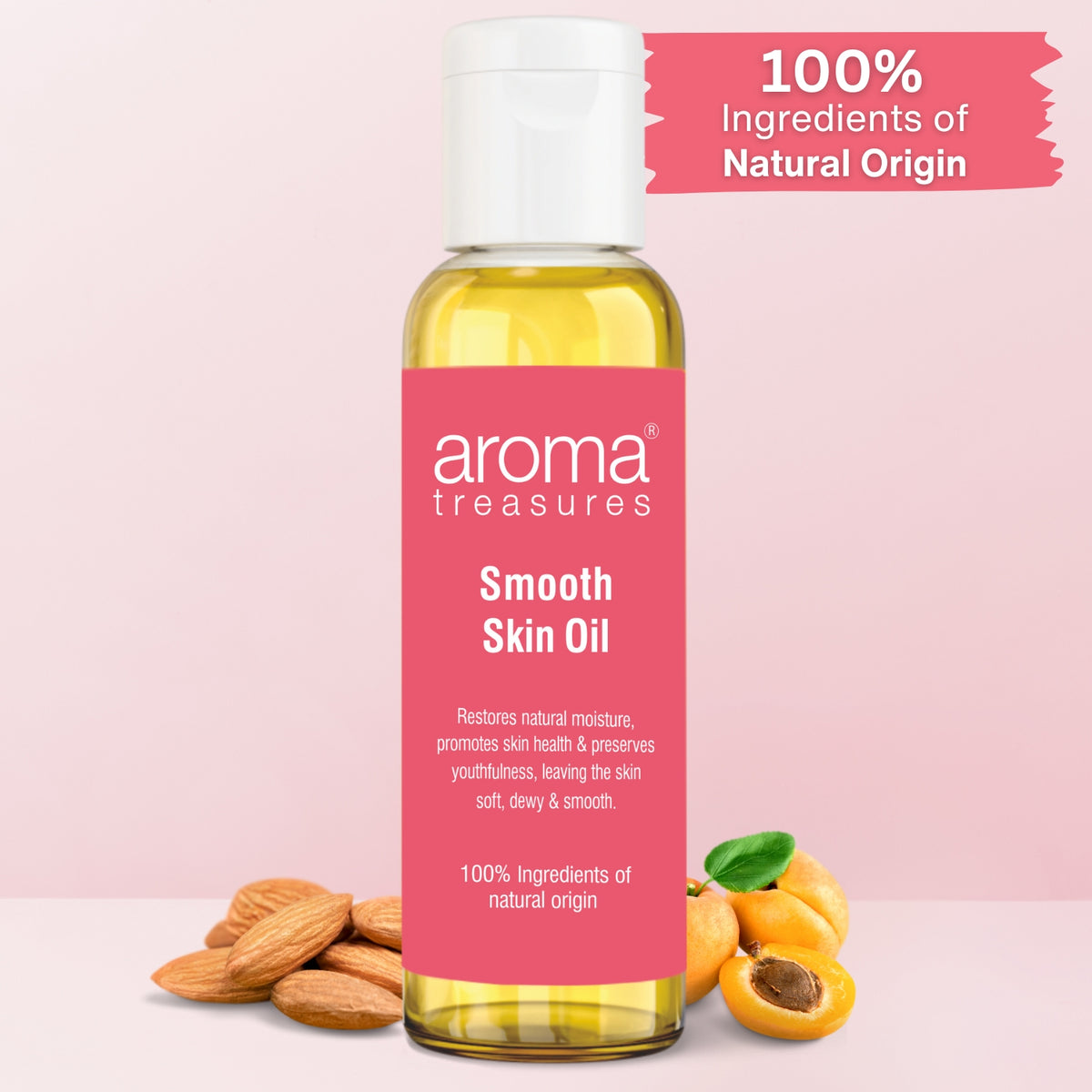 Buy Natural Smooth Skin Oil {For Dry Skin} – AromaTreasures.com